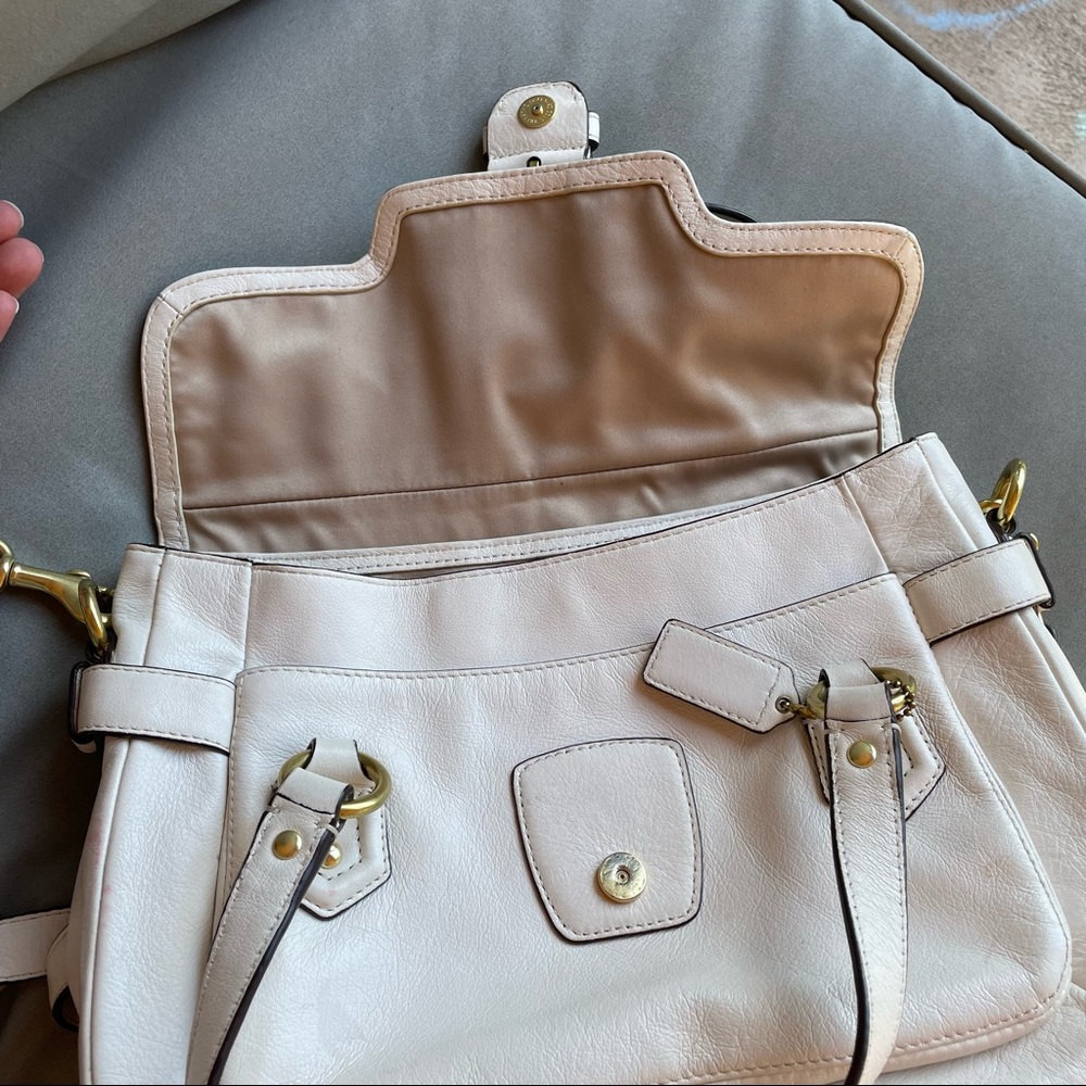 Coach Campbell White/Cream Purse - Gem
